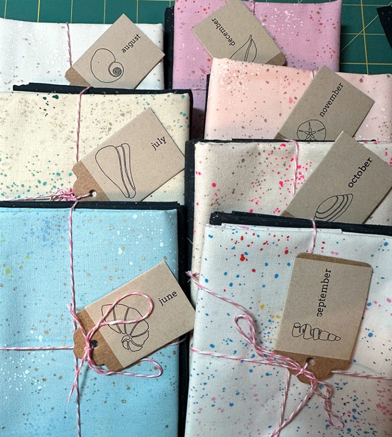 Stunning Quilt Blocks: Shoreline Shells Showcase #1 - whole circle studio