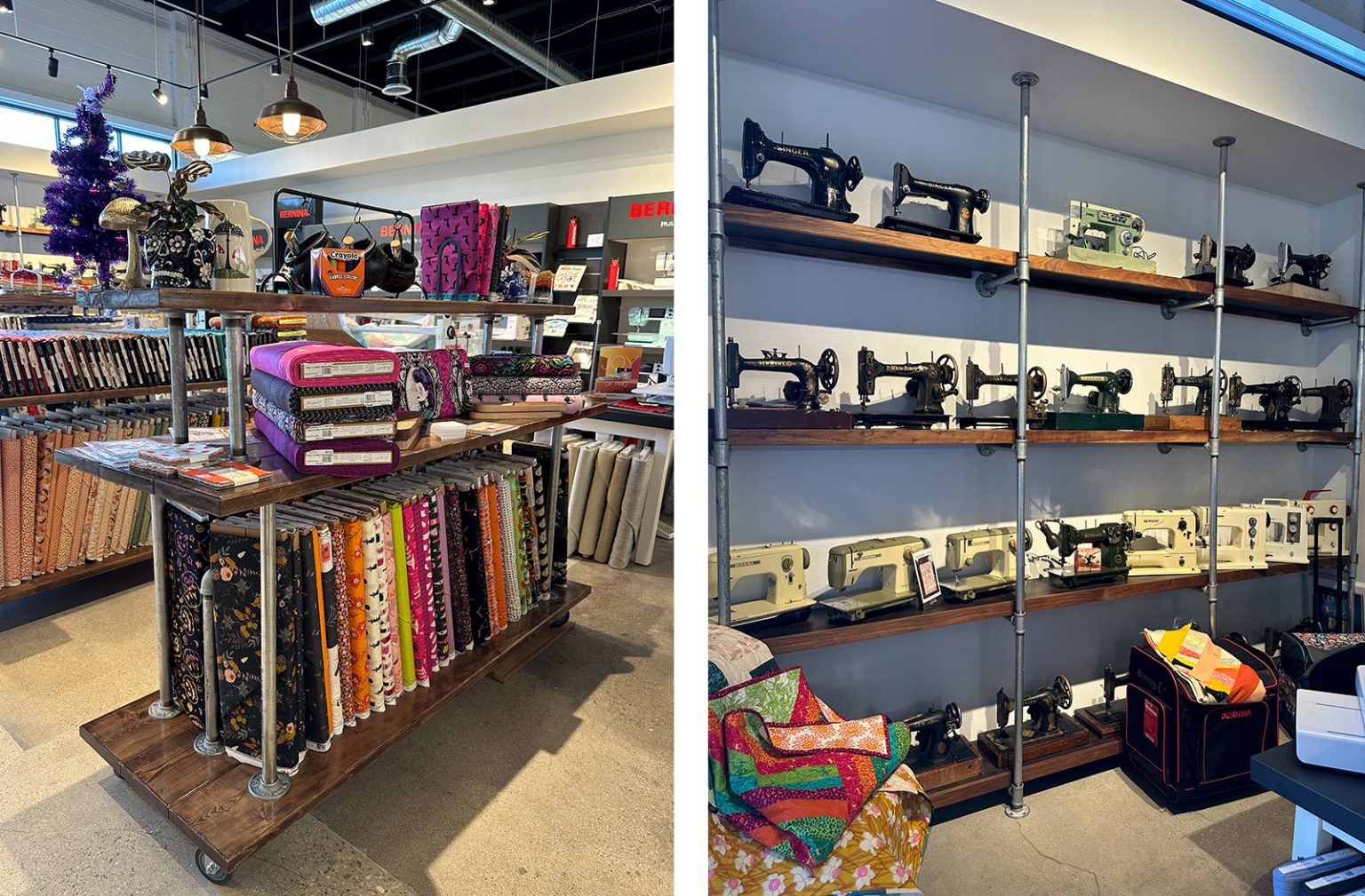Shop Shout Out: Sewing Arts Center in Los Angeles, CA - whole circle studio