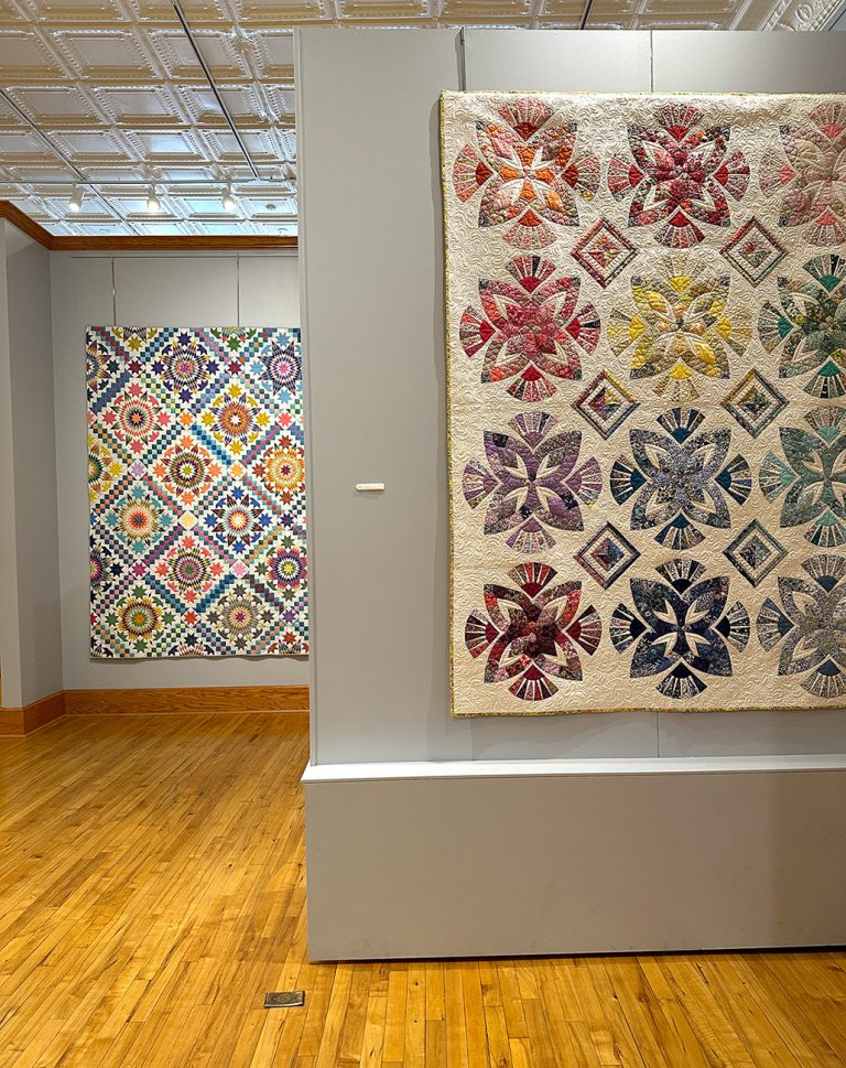 Paper Piecing Perfection: Paper Works Exhibit at the Iowa Quilt Museum ...