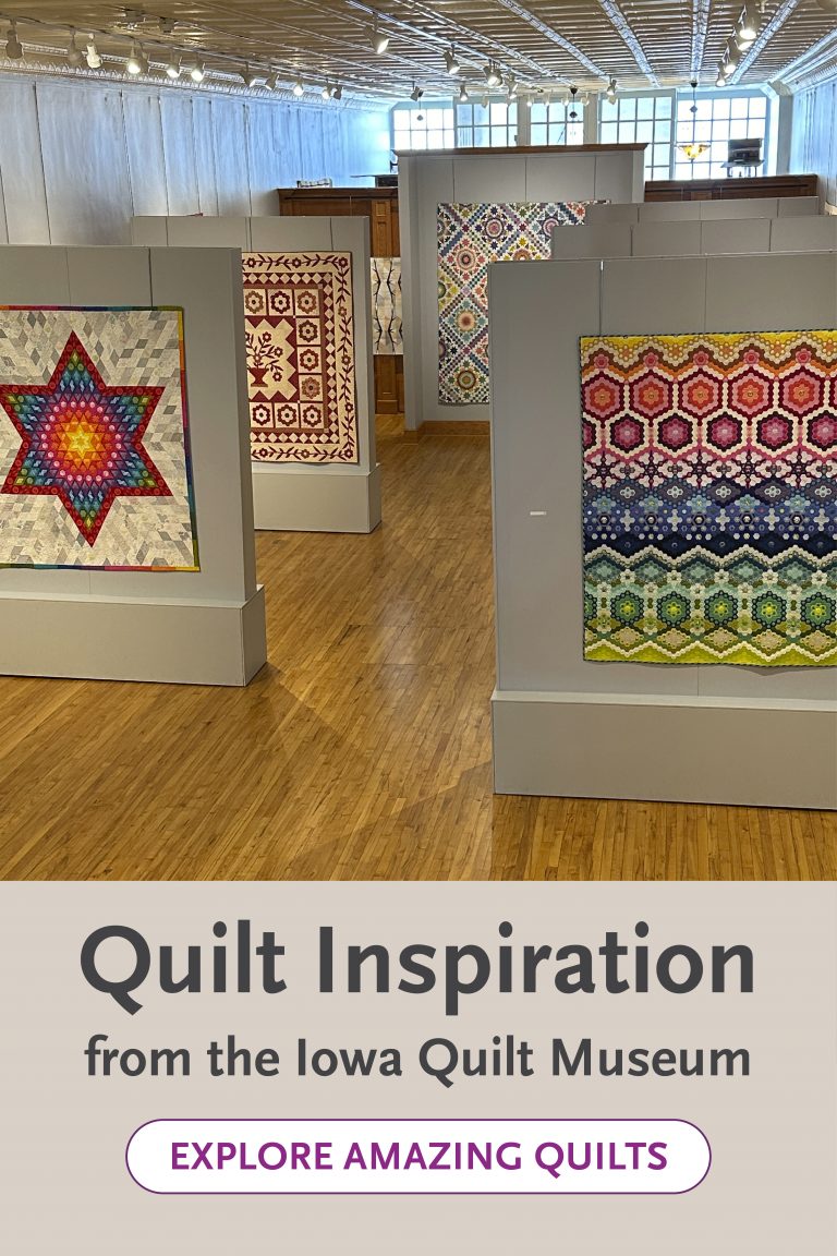 Paper Piecing Perfection: Paper Works Exhibit at the Iowa Quilt Museum ...