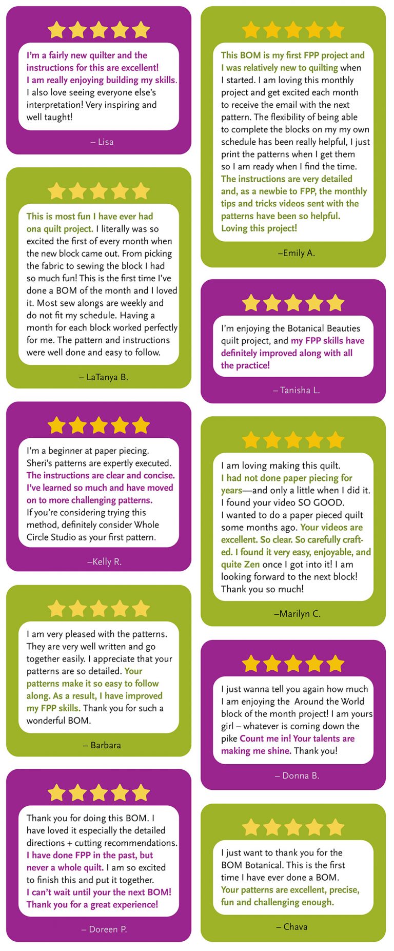 First Look: Starry Signs 2025 Block of the Month (BOM) + Quilt Sew Along - whole circle studio