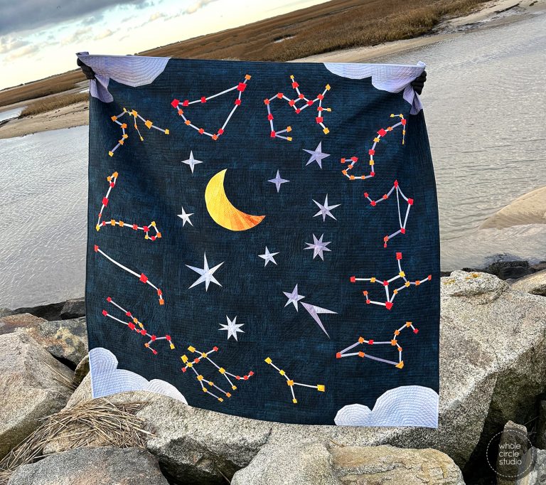 Inside the Design of Starry Signs: A Zodiac Block of the Month Quilt ...