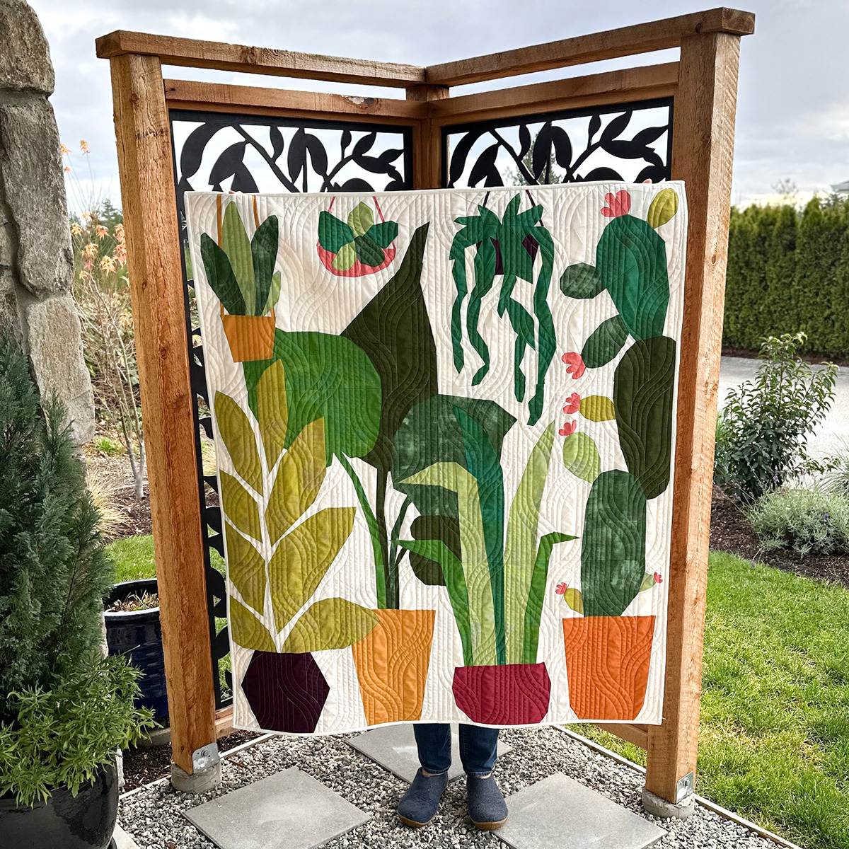 Quilting Tips and Strategies for Your Greenhouse Garden - whole circle ...