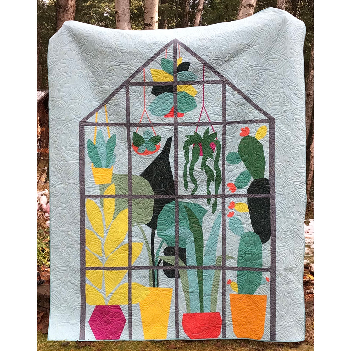 Quilting Tips and Strategies for Your Greenhouse Garden - whole circle ...