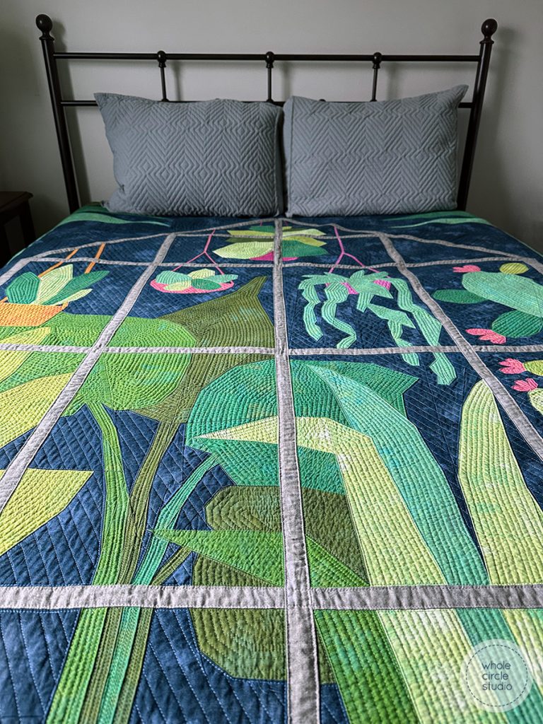 Quilting Tips and Strategies for Your Greenhouse Garden - whole circle ...