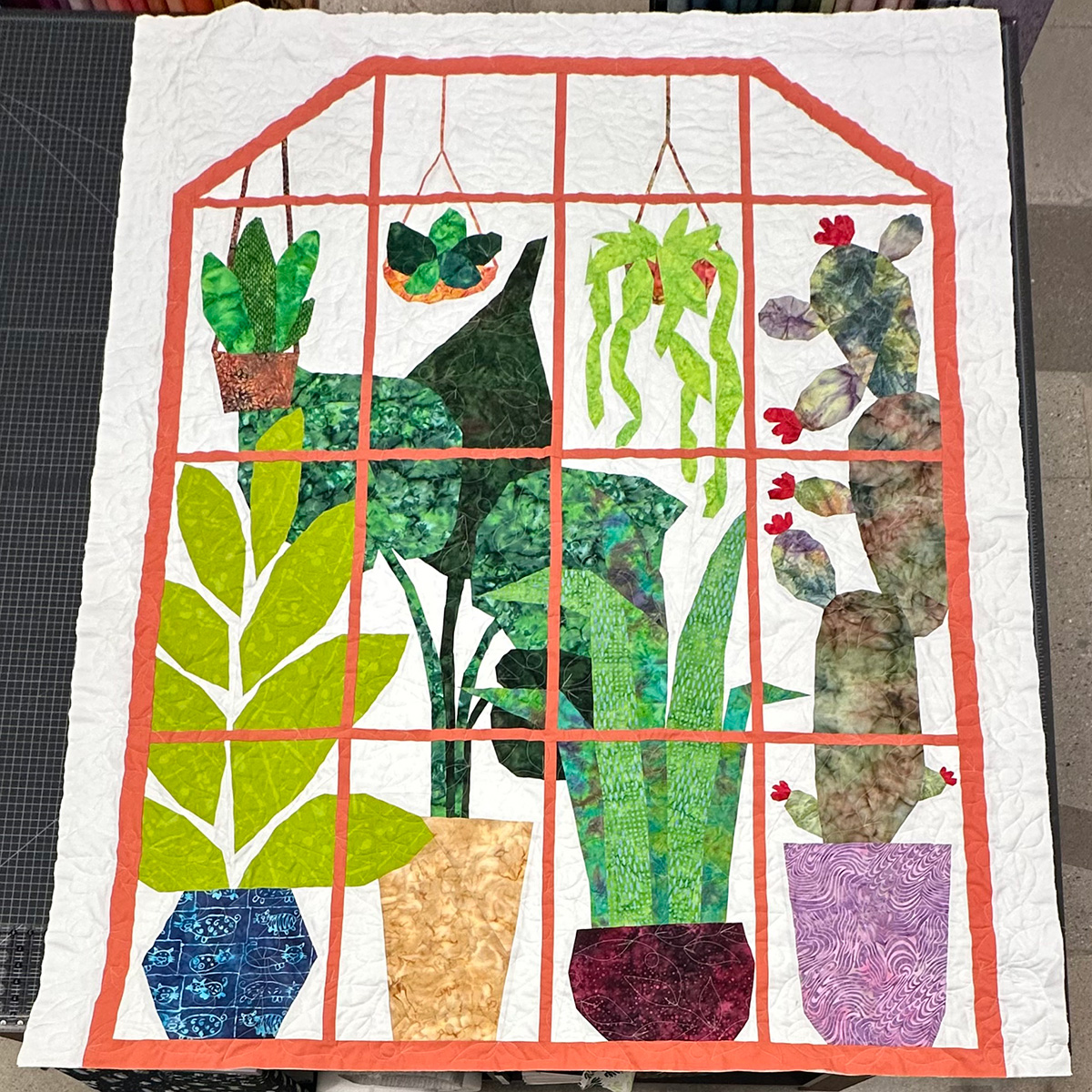 Quilting Tips and Strategies for Your Greenhouse Garden - whole circle ...