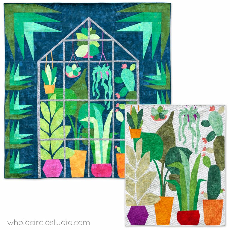 Quilting Tips and Strategies for Your Greenhouse Garden - whole circle ...