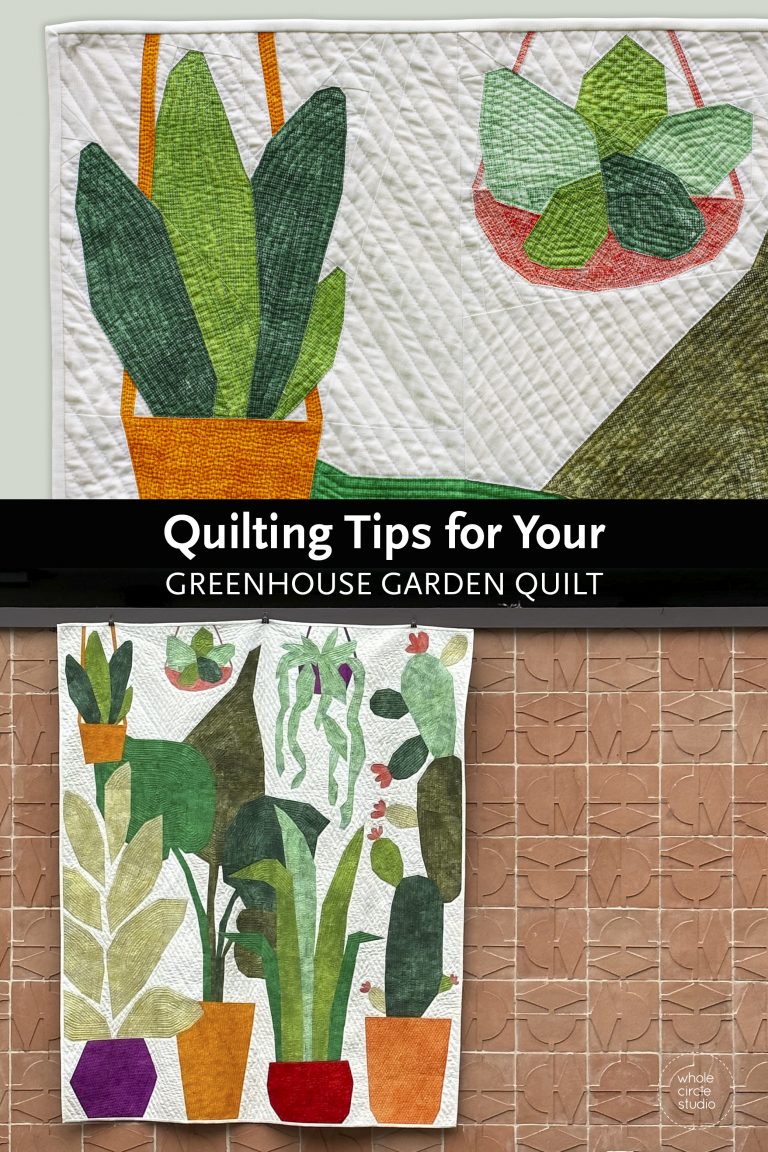 Quilting Tips and Strategies for Your Greenhouse Garden - whole circle ...