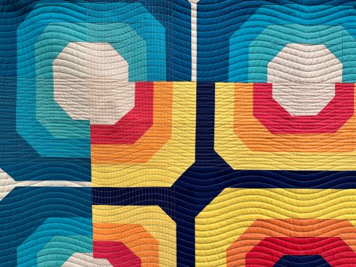 9 Modern Traditionalism Quilts from QuiltCon 2024 - whole circle studio