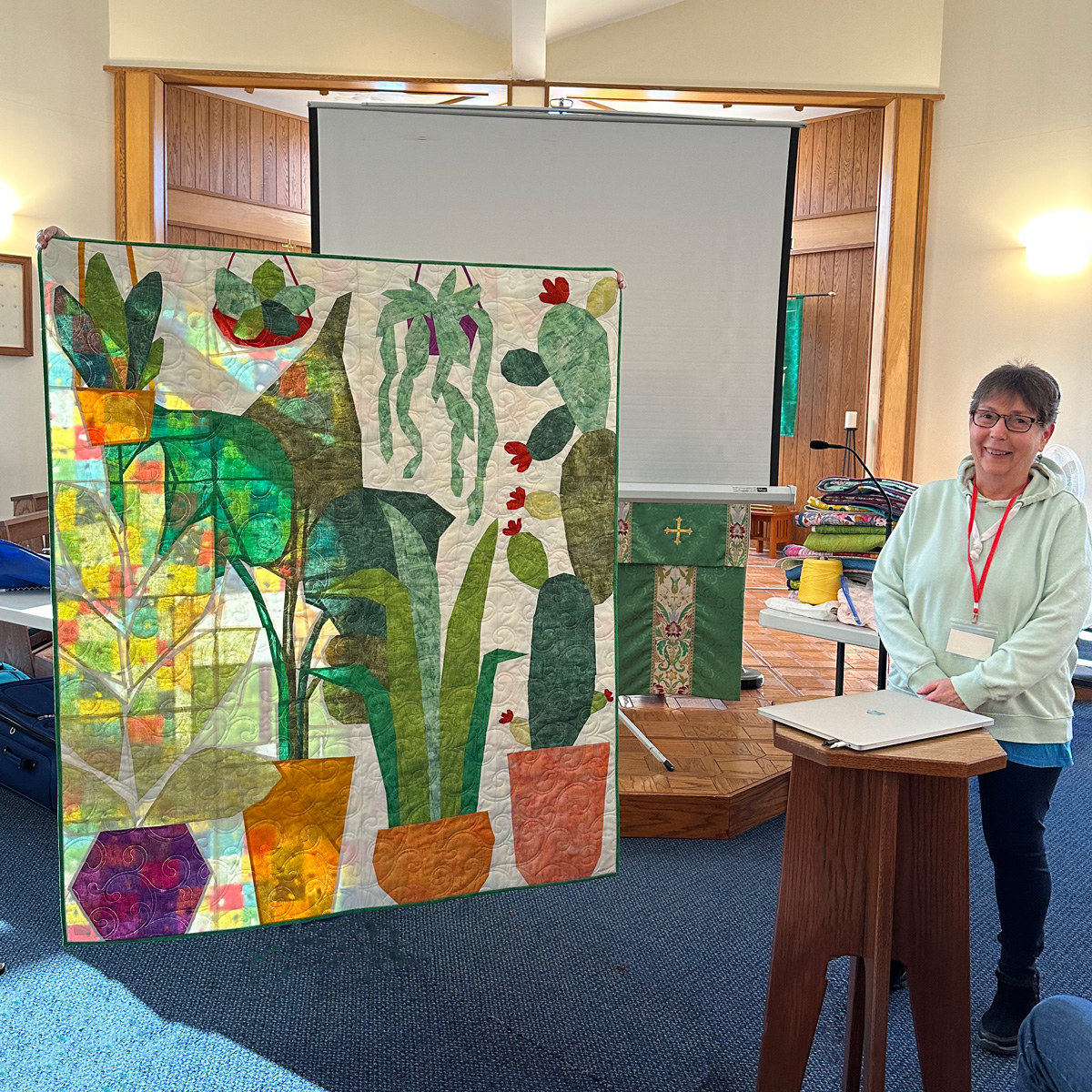 Quilting Tips and Strategies for Your Greenhouse Garden - whole circle ...