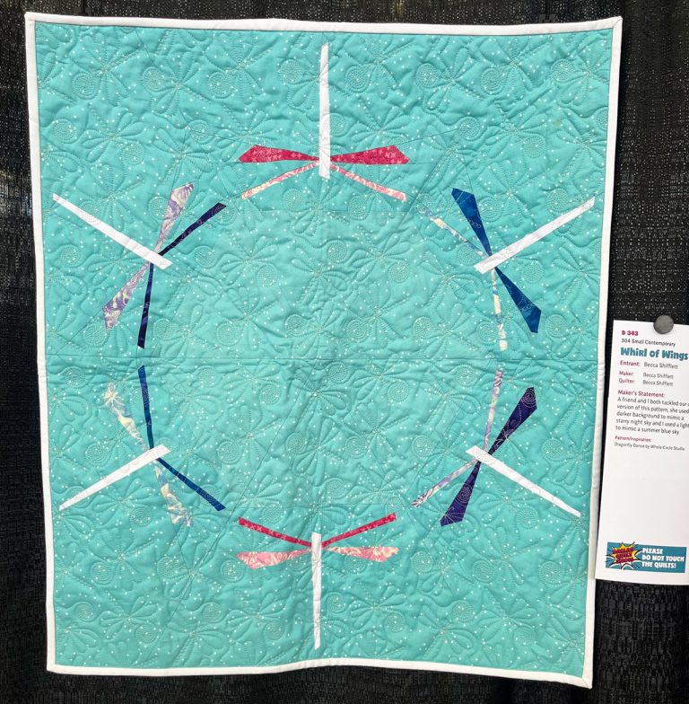 From Quilt Pattern to Quilt Show: an Inspiring Dragonfly Dance made by ...