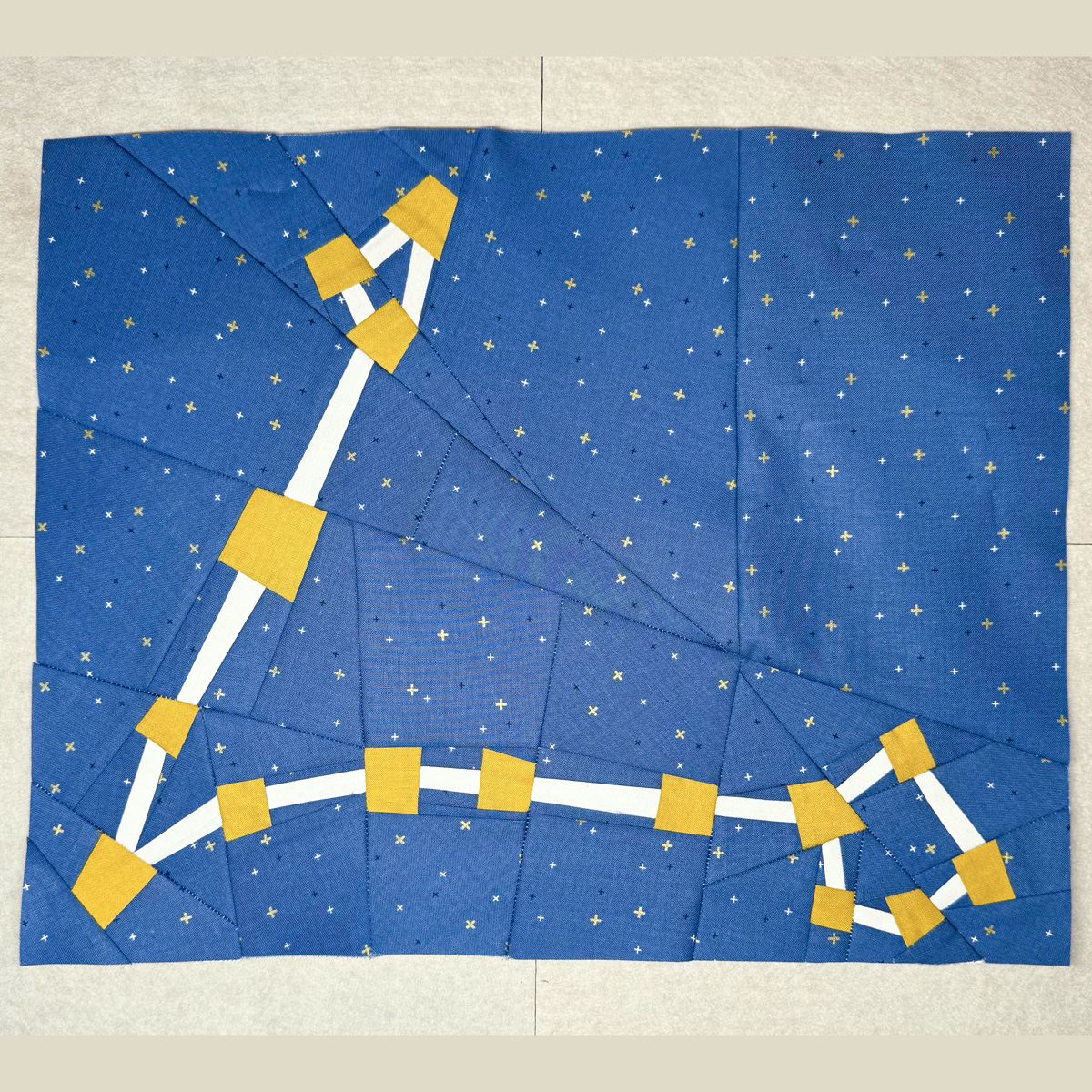 Starry Signs Block of the Month: Quilt Block 3 — Pisces Constellation ...