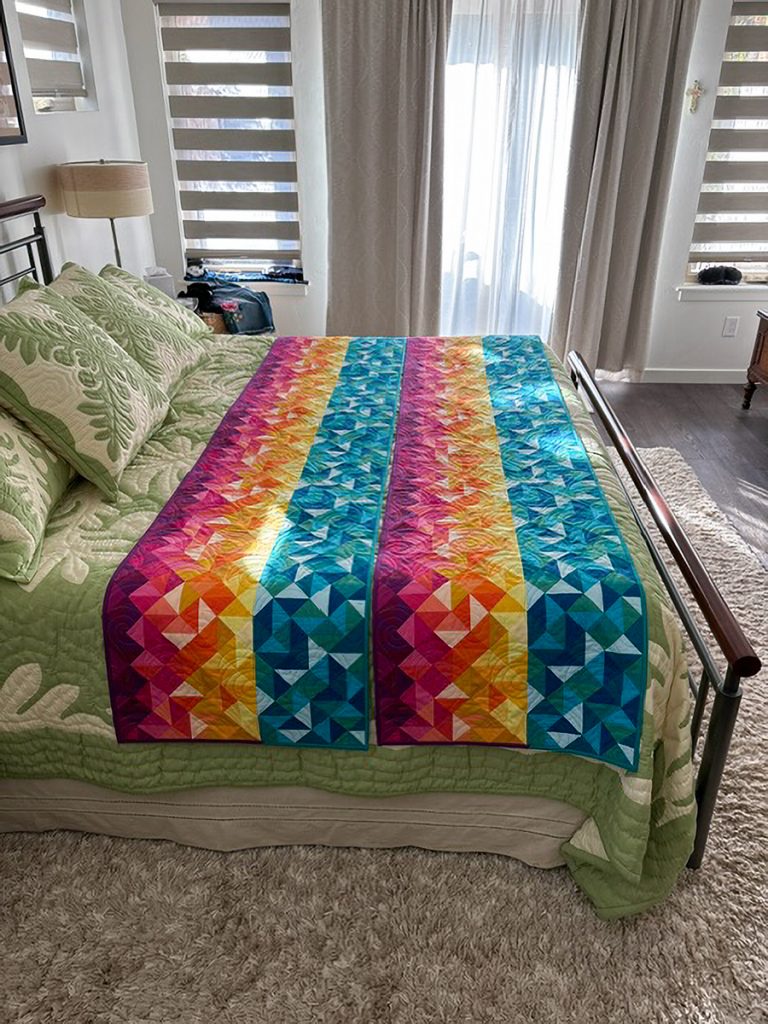 Half Square Triangle Heaven: Lee’s Sun Salutations Quilt Project ...