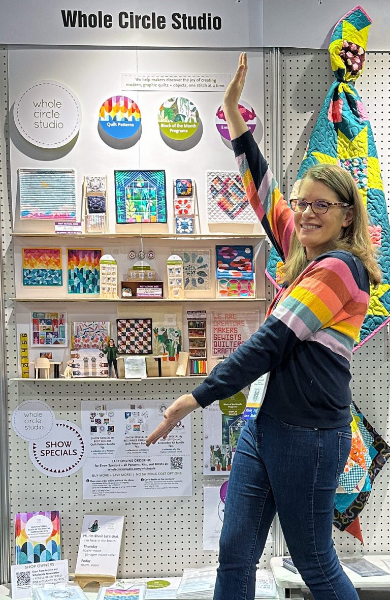 How I Made a Modern Miniature House Quilt Studio (and Why!) - whole ...