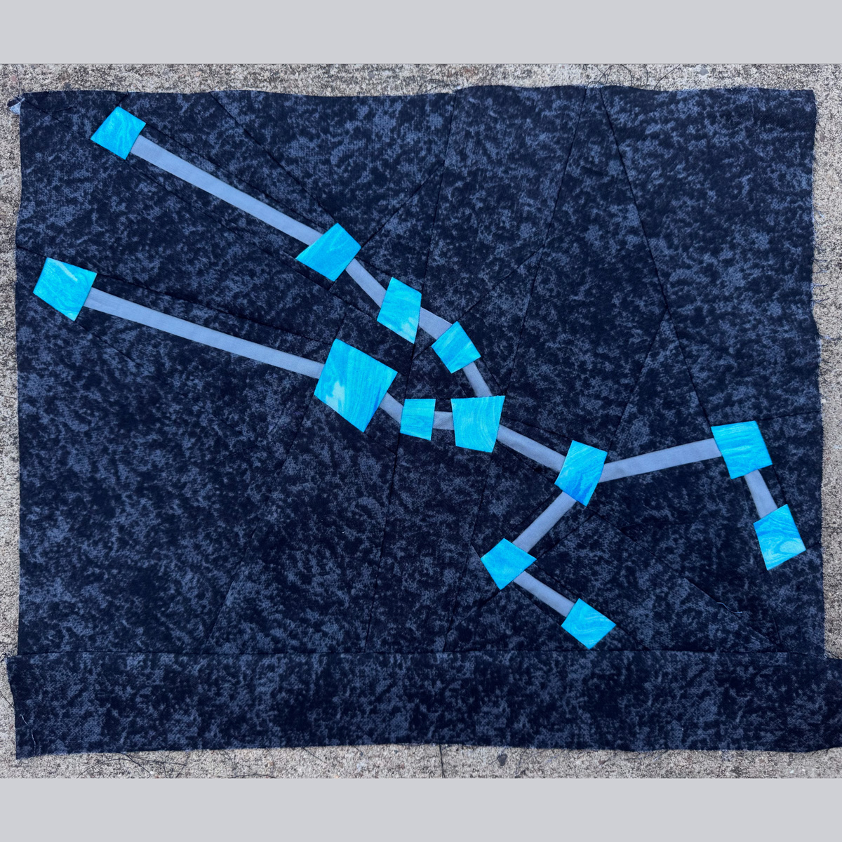 Starry Signs Block of the Month: Quilt Block 5 — Taurus Constellation ...