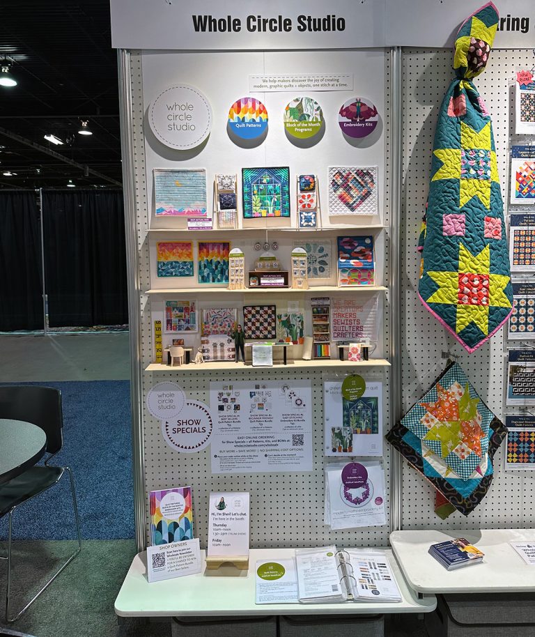 How I Made a Modern Miniature House Quilt Studio (and Why!) - whole ...