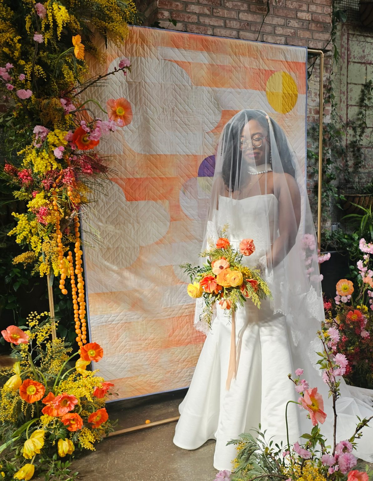 Modern Wedding Quilt Inspiration: Chanelle's Big Island Sky Quilt ...