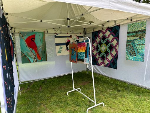 Art Quilts on Display: Hang a Quilt Day 2025 - whole circle studio
